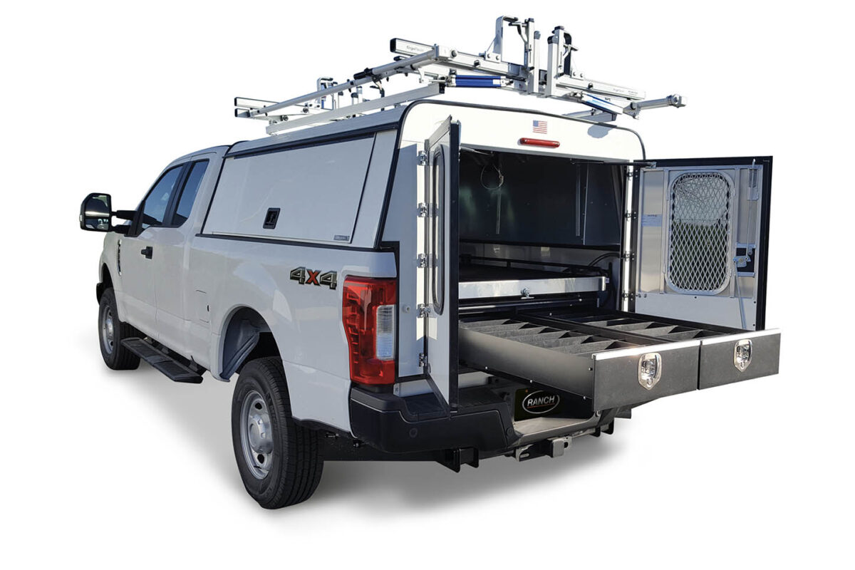 Truck Caps and Tonneau Covers - Ranch Fiberglass Truck Tops - Truck ...